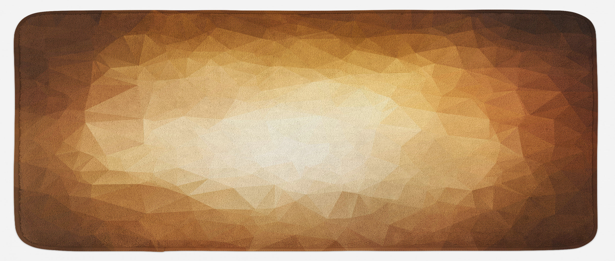 East Urban Home Abstract Triangles In Mosaic Form Modern Geometrical ...