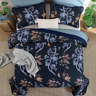WONGS BEDDING 3-Piece Botanical Leaf & Butterfly Pattern Floral Quilt ...