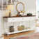 Gracie Oaks Tatianah 70.86" Console Table & Reviews | Wayfair