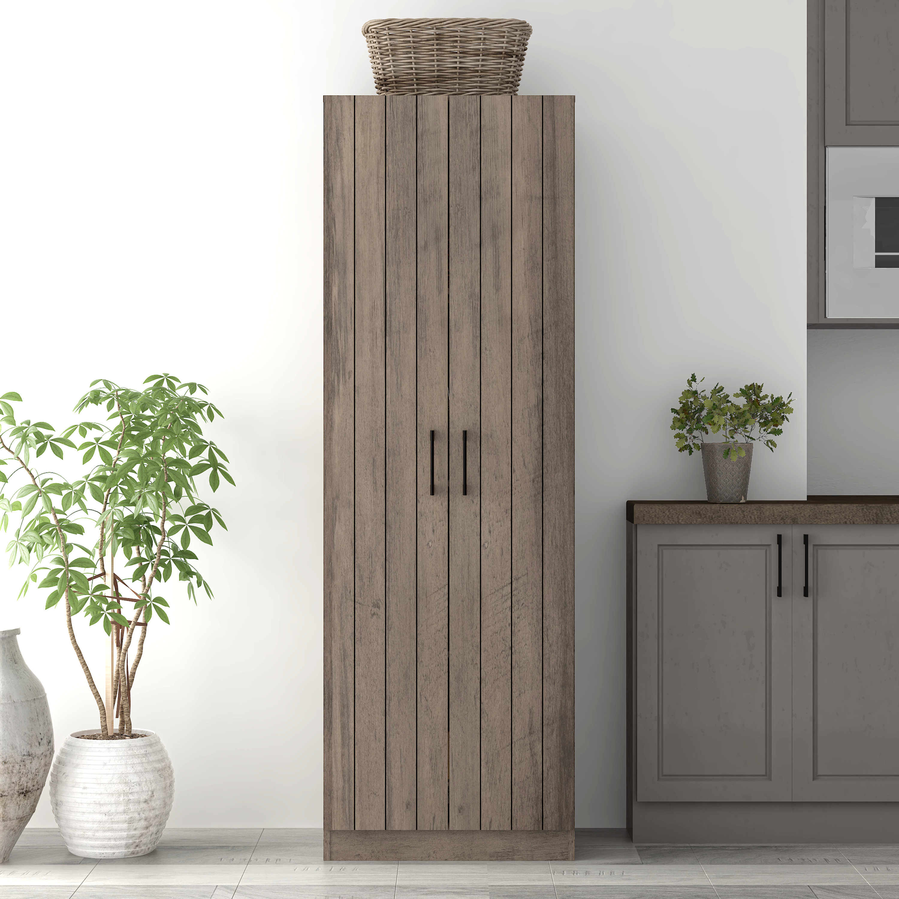 Wade Logan® Ametria 71" Kitchen Pantry & Reviews | Wayfair