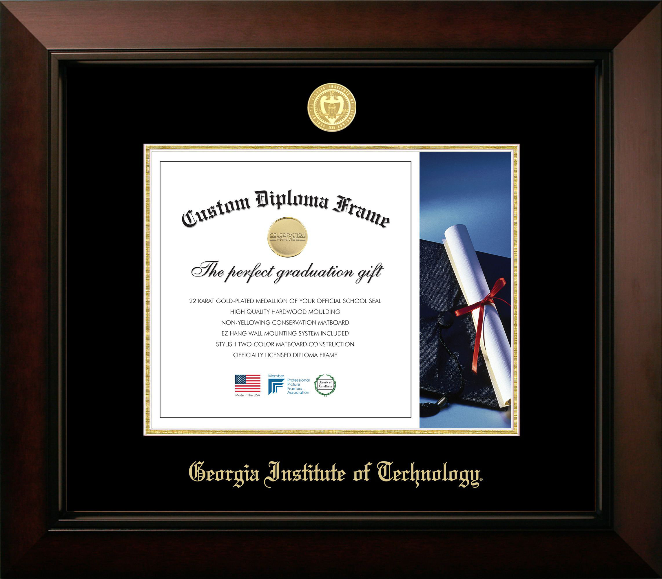 Campus Images Legacy Frame Set in Black | Wayfair