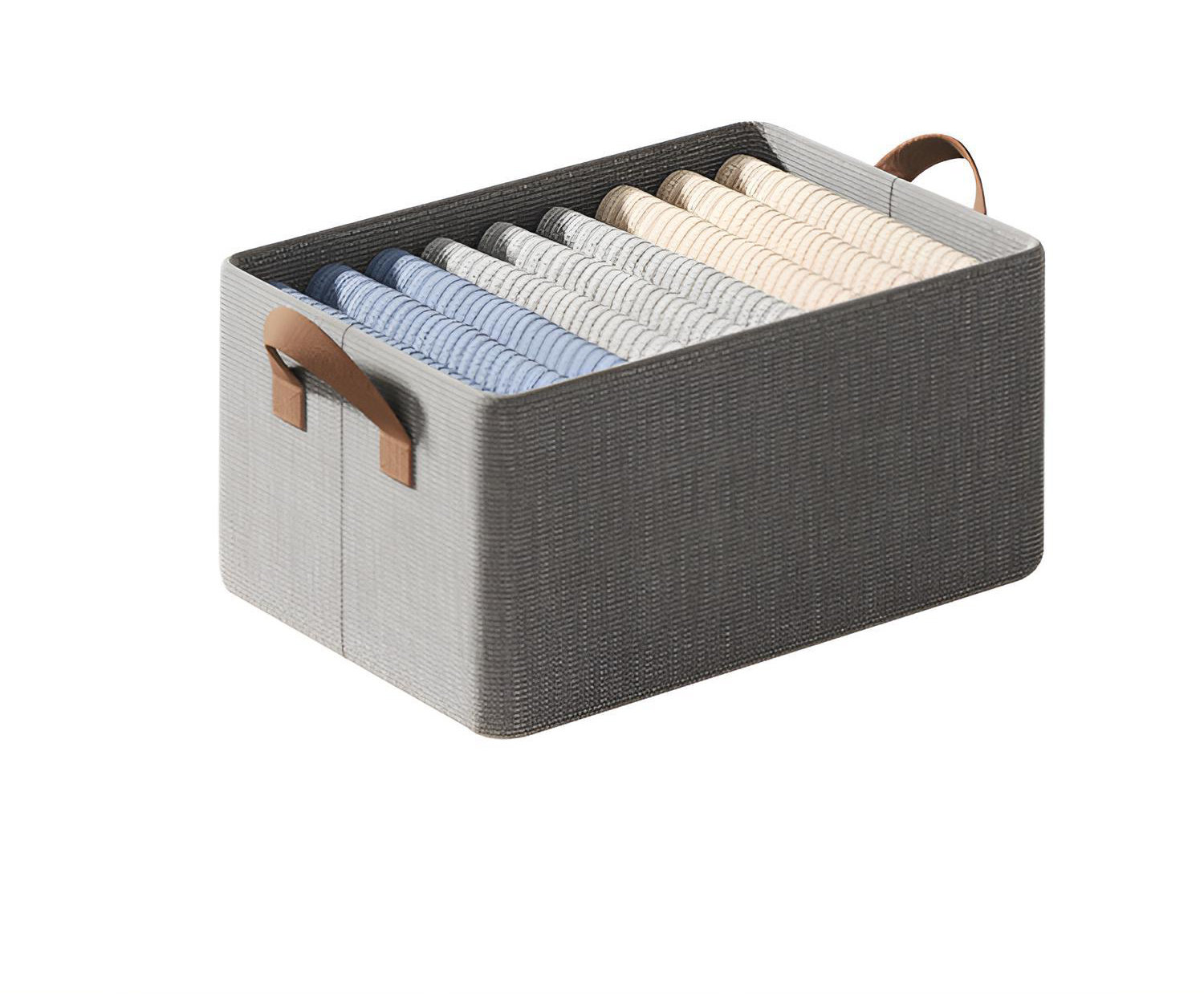 Latitude Run® Fabric Clothing Storage Box For Household Wardrobe ...