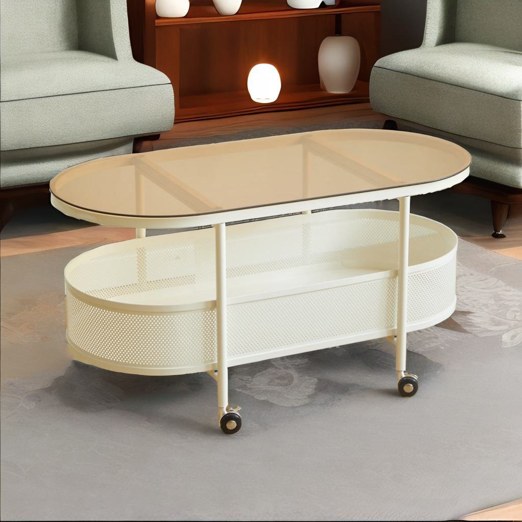 Wrought Studio Movable Coffee Table | Wayfair