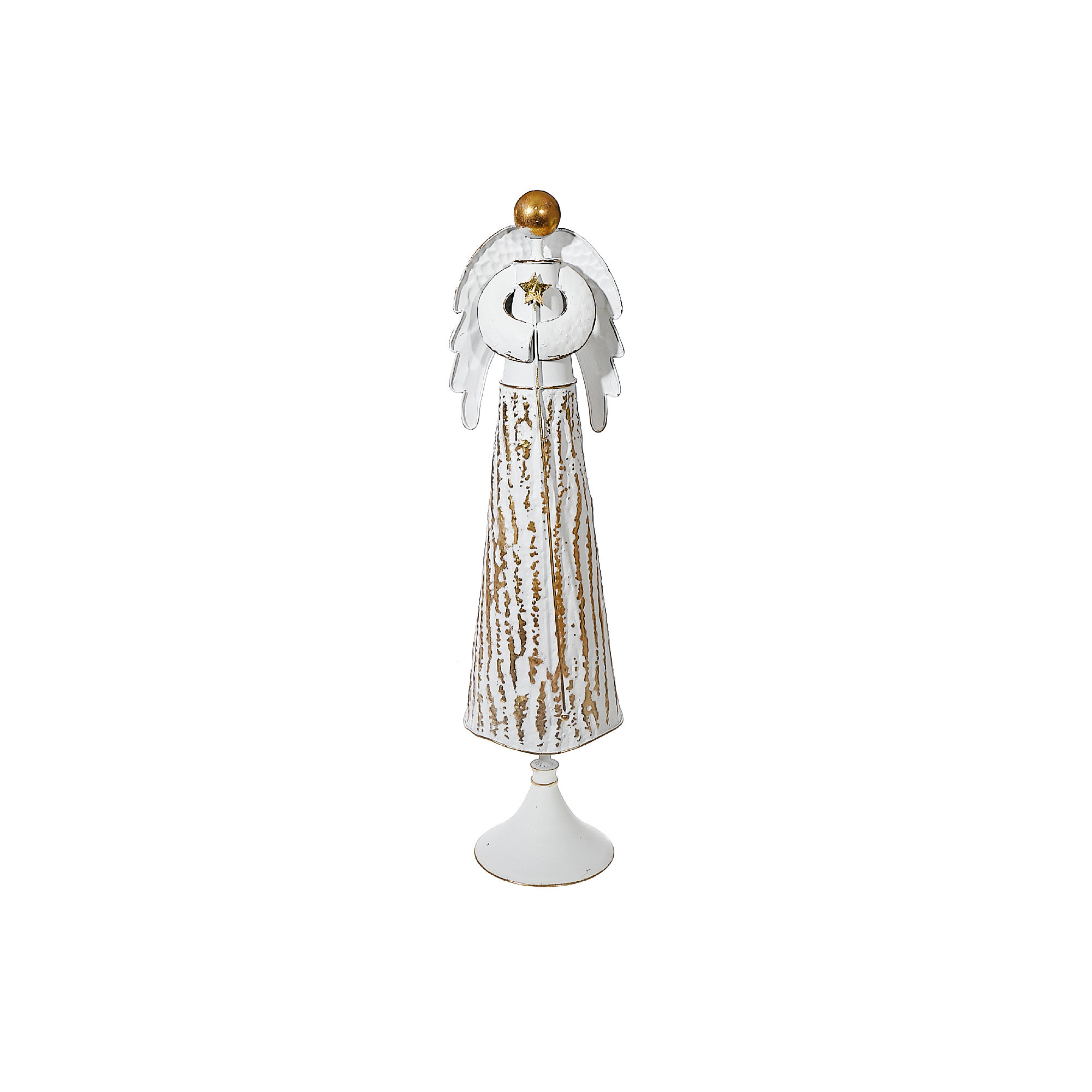 iH casadécor Large Metal Winged Angel - Wayfair Canada