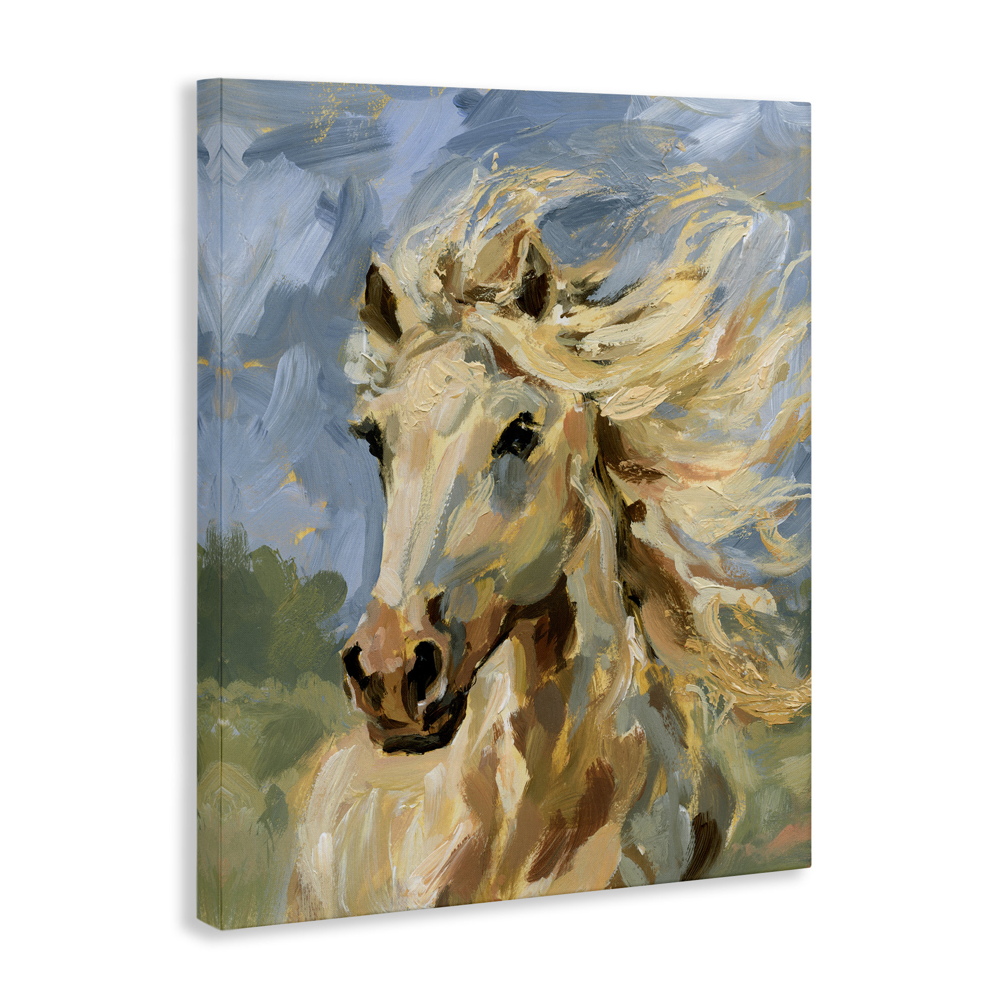 Red Barrel Studio® Windswept Horse Mane Canvas Wall Art by Victoria ...