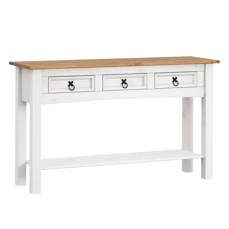 Brambly Cottage Gerstner 122cm Solid Wood Console Table | Wayfair.co.uk