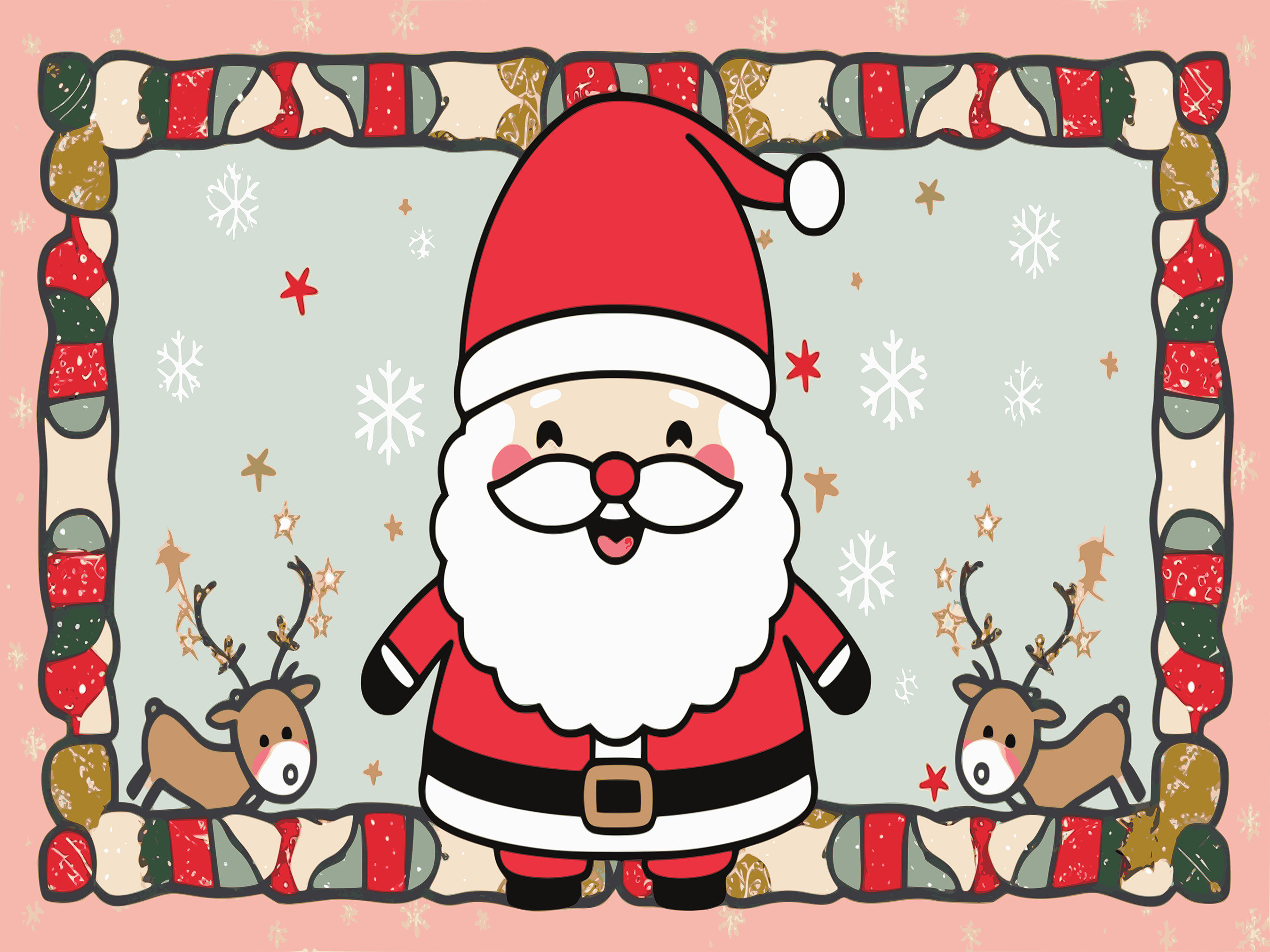 Ginza Six Washable Christmas Winter Holiday Rug | Wayfair