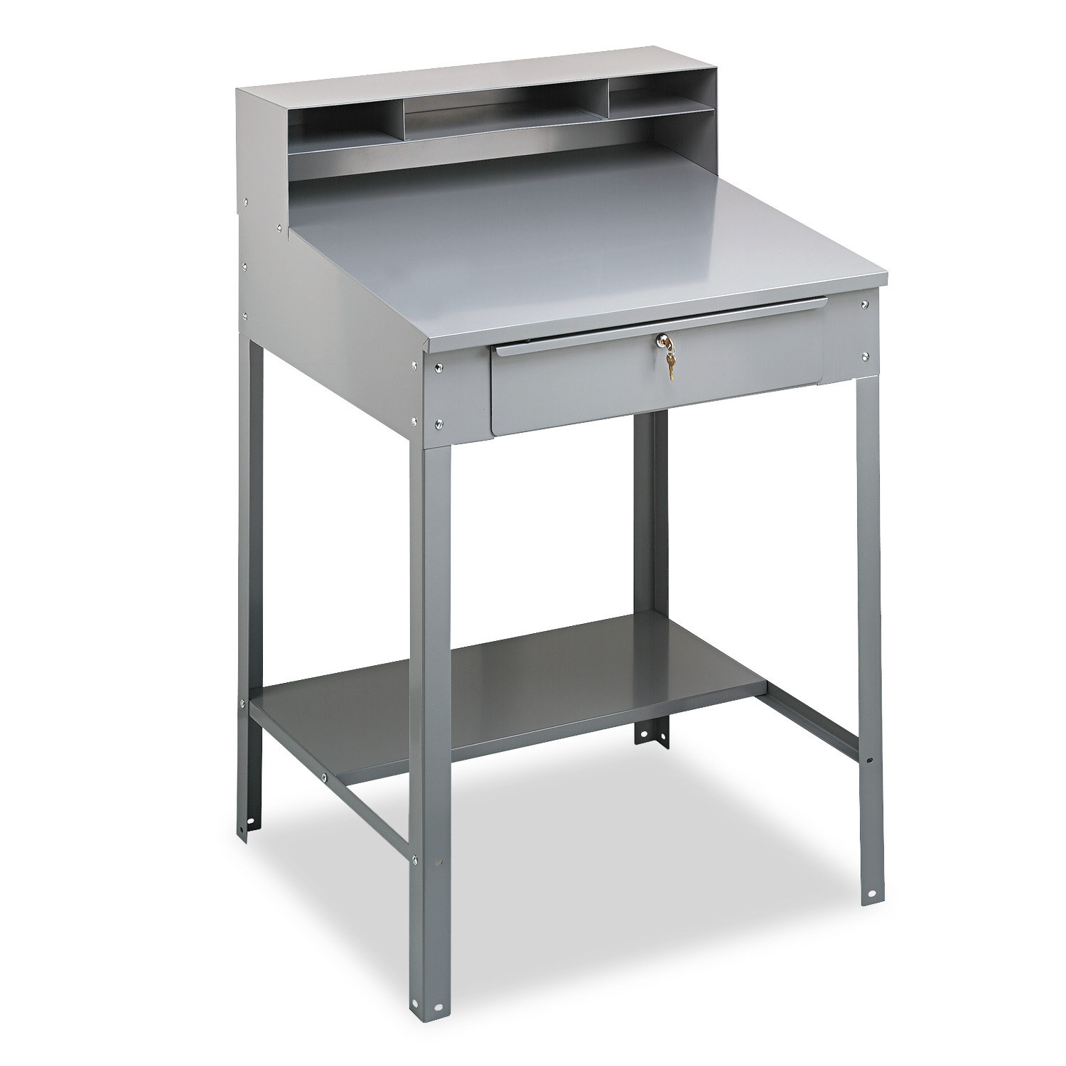 Tennsco Corp. Open Steel Shop Desk | Wayfair