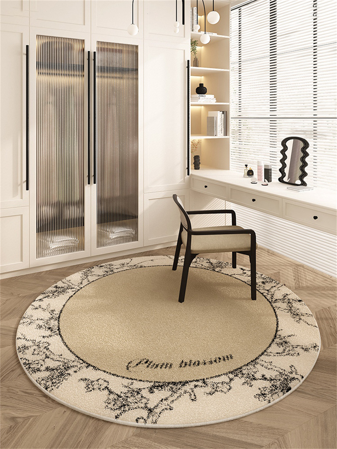 Red Barrel Studio® Luxury Round Plush Carpet – Premium Fluffy Area Rug ...