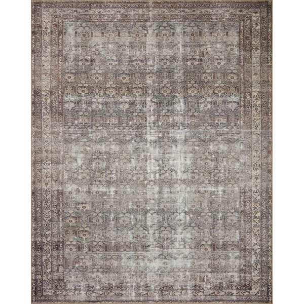 Amber Lewis x Loloi Georgie Moss / Bark Area Rug & Reviews | Wayfair