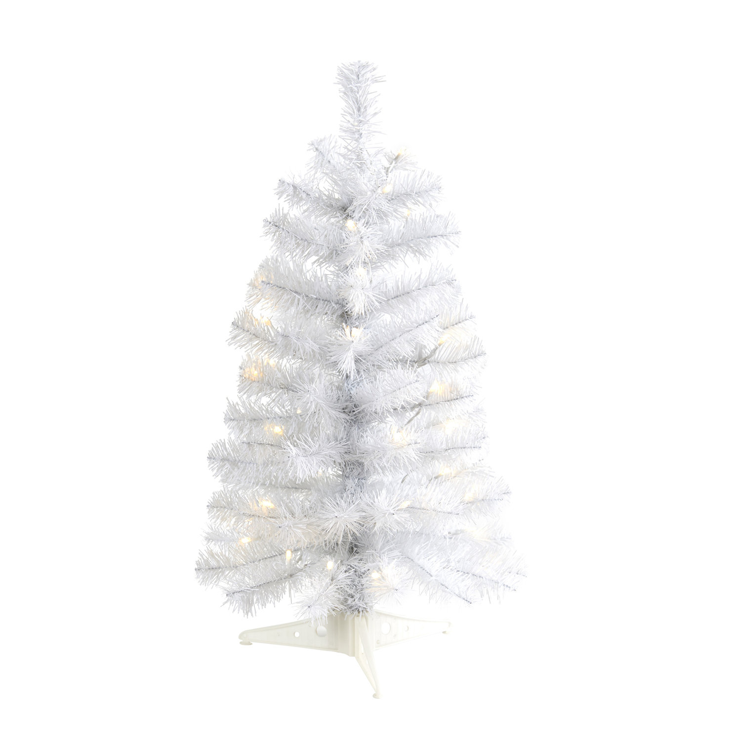 The Holiday Aisle® Home Imports Emporium 2ft. Pre-Lit, White ...