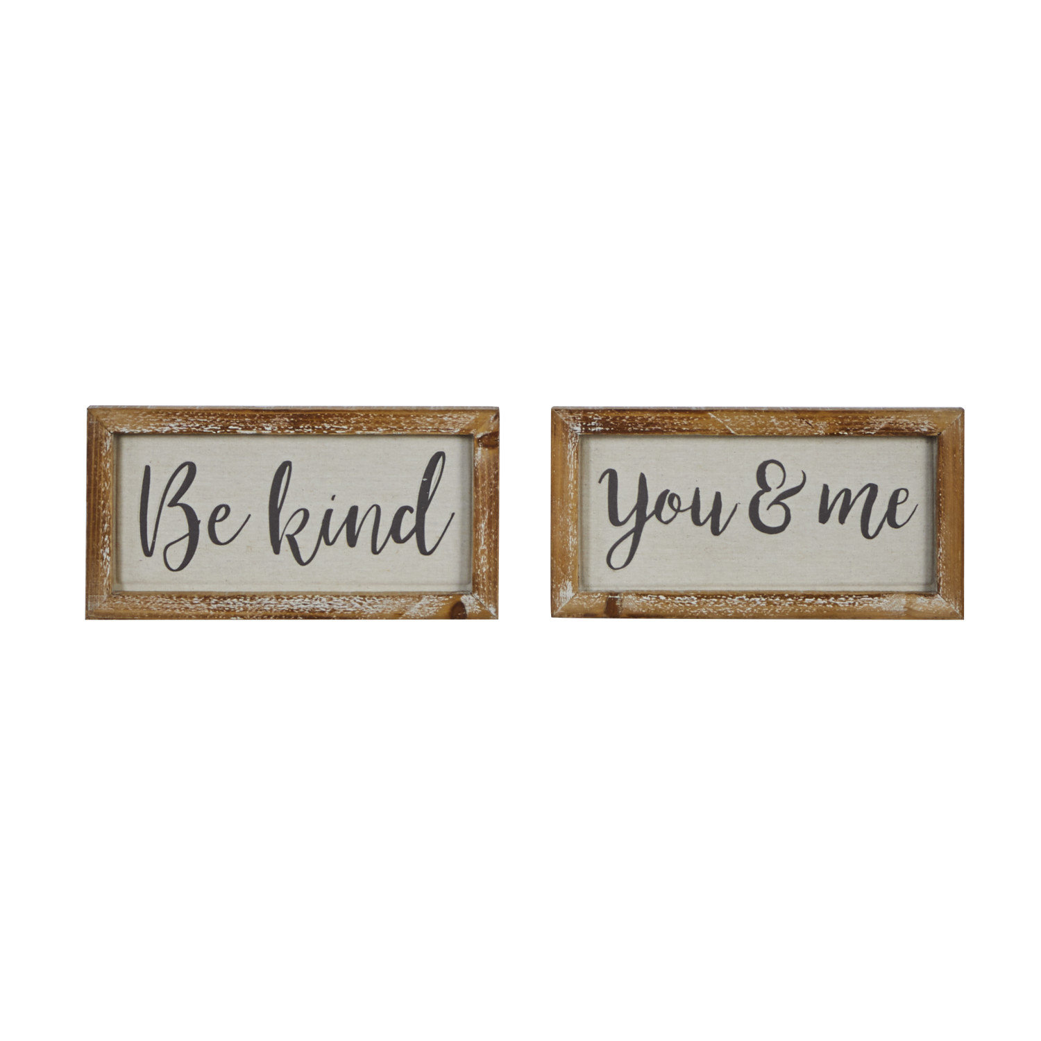 Trinx 2 Piece Sign Wall Décor Set | Wayfair