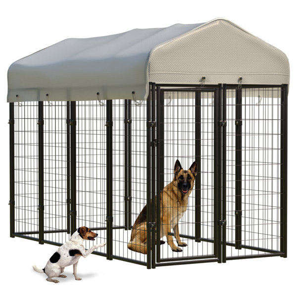 Homy Grigio Dog Pen | Wayfair