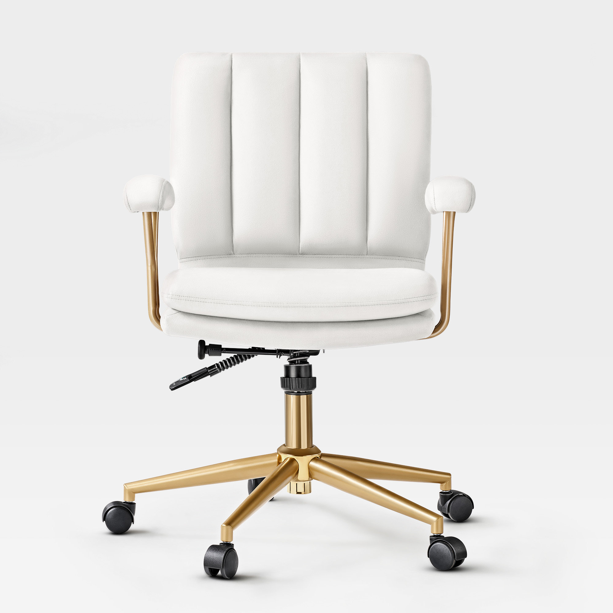 Mercer41 Adena, Velvet Swivel Desk Chair | Wayfair