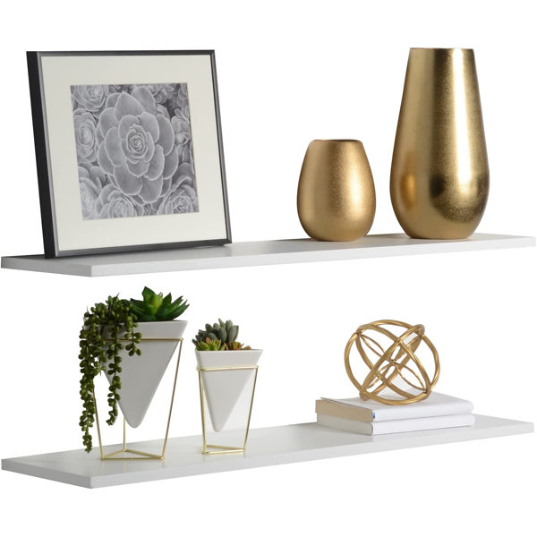 Delta Design 2 Piece Wall Shelf Set & Reviews | Perigold