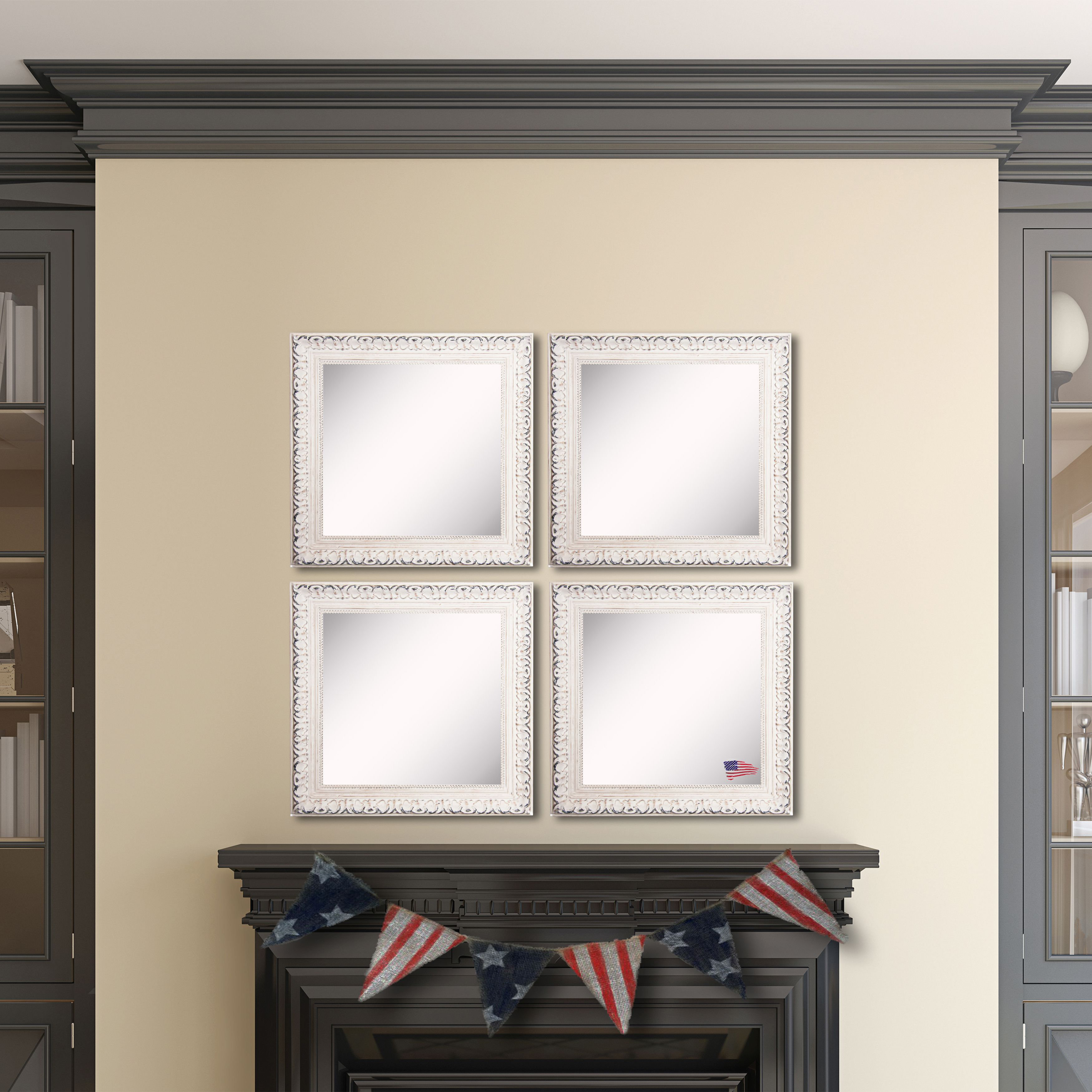 Ophelia & Co. 4 Piece Vinson French Victorian White Modern ...