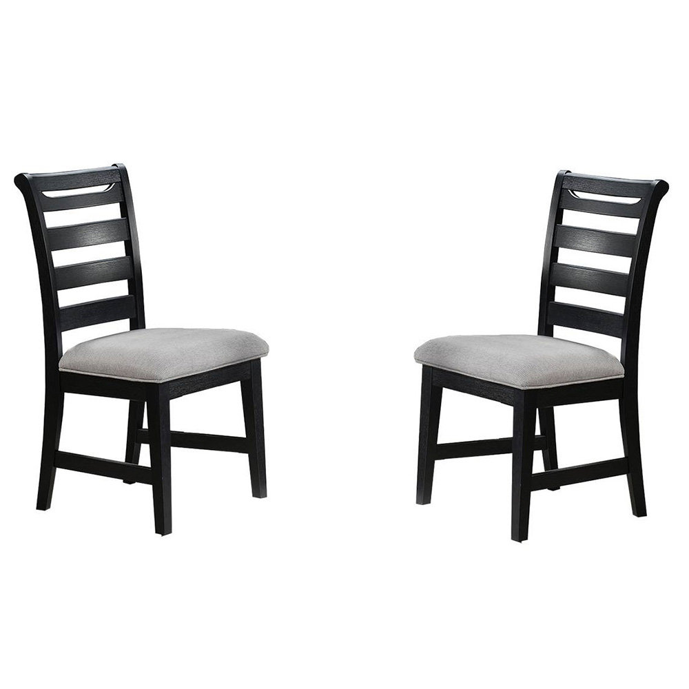 Red Barrel Studio Modern Ladder Back Dining Chairs (Set Of 2) - Wayfair ...