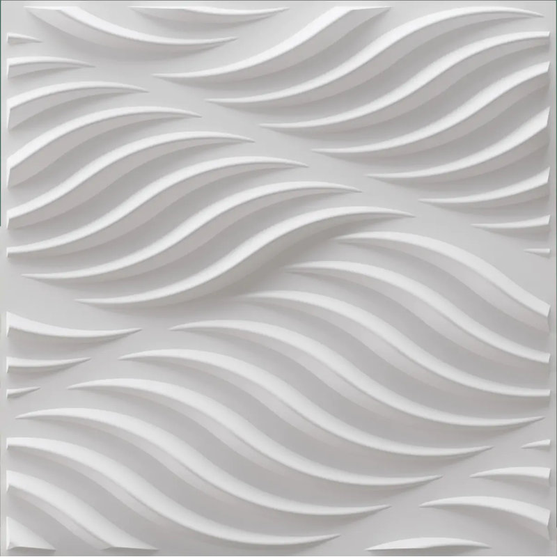 ELEVIQ 19.7" x 19.7" PVC Decorative Wall Paneling For Interior Wall ...