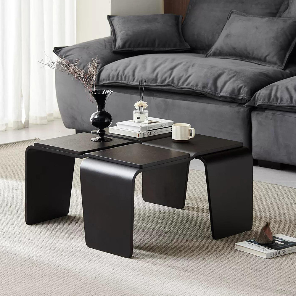 Bkoksety Solid wood exquisite creative simple tea table | Wayfair