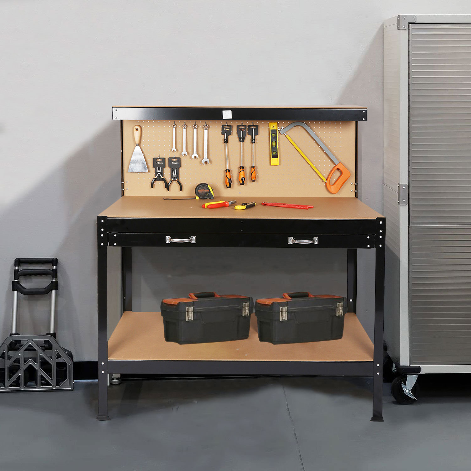 WFX Utility™ Coleen 48" W Wood Top Workbench - Wayfair Canada