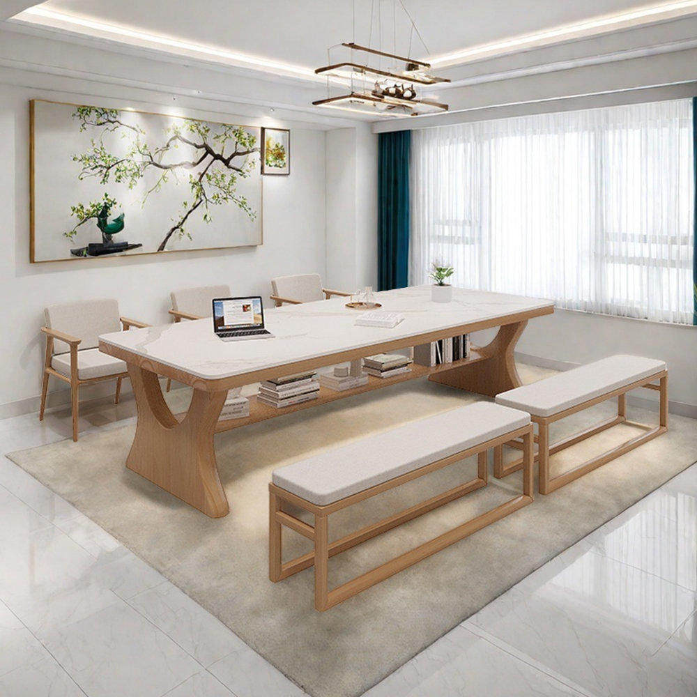 Elamer Simple home rectangular dining table set - Wayfair Canada