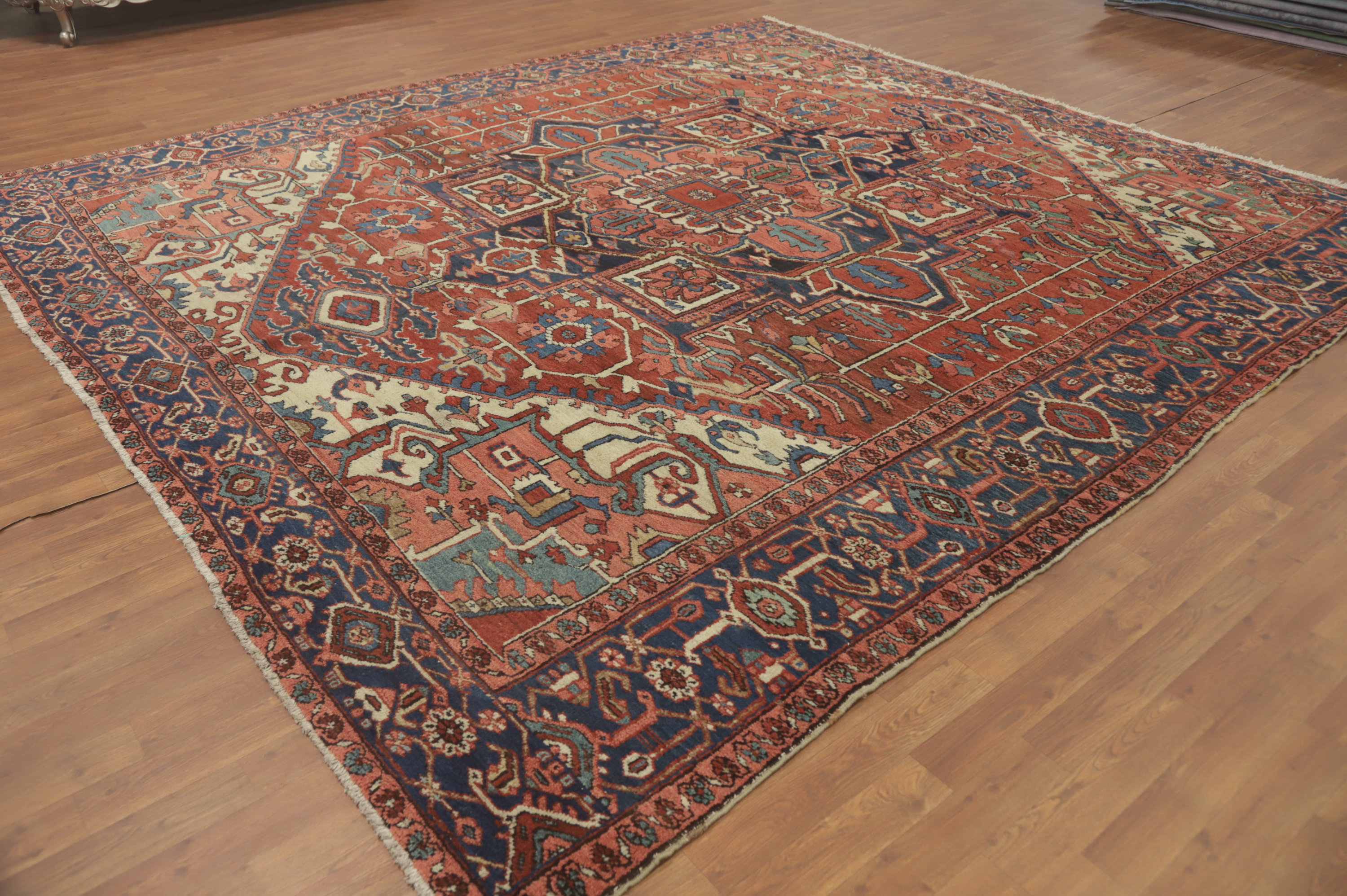 Hokku Designs Antique Vegetable Dye Traditional Area Rug 10x11 ...