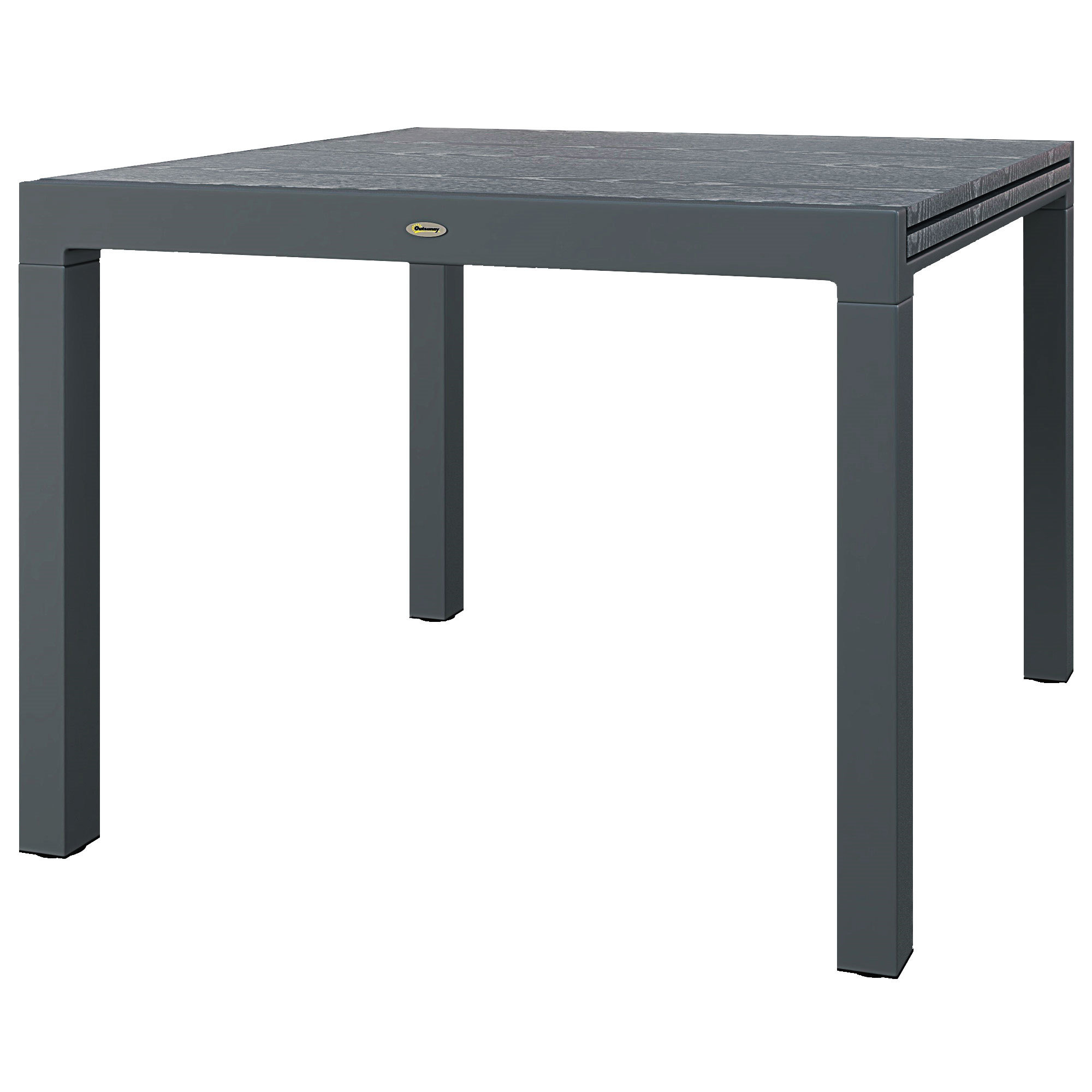 Hokku Designs Extendable Outdoor Dining Table, 41"- 83" Frame Patio ...