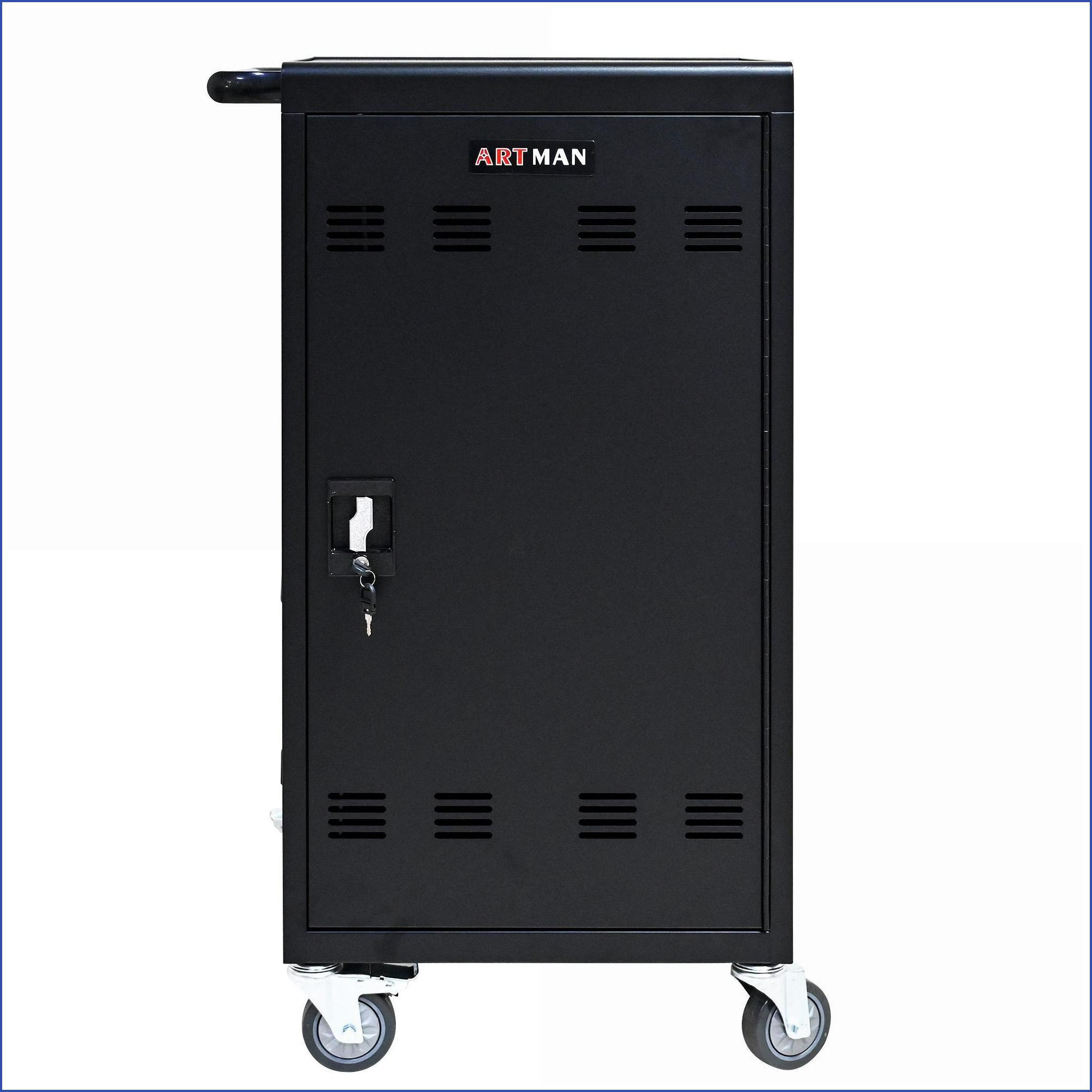 Ebern Designs Charging Cart for 45 Tablets Laptops | Mobile Device ...