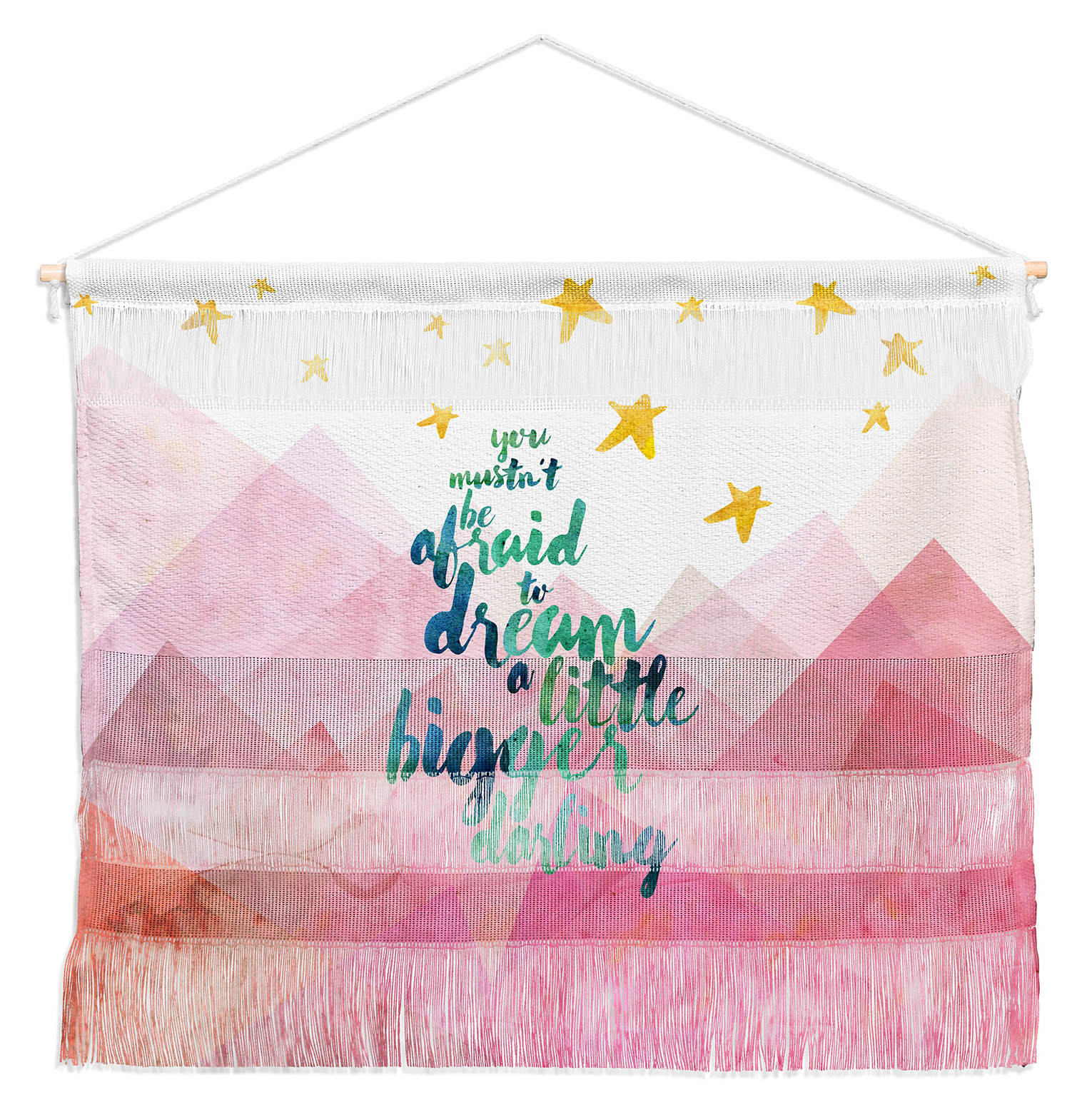 East Urban Home Darling Wall Hanging | Wayfair