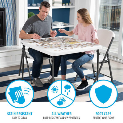 Lifetime 37-inch Square Table (Commercial) & Reviews | Wayfair