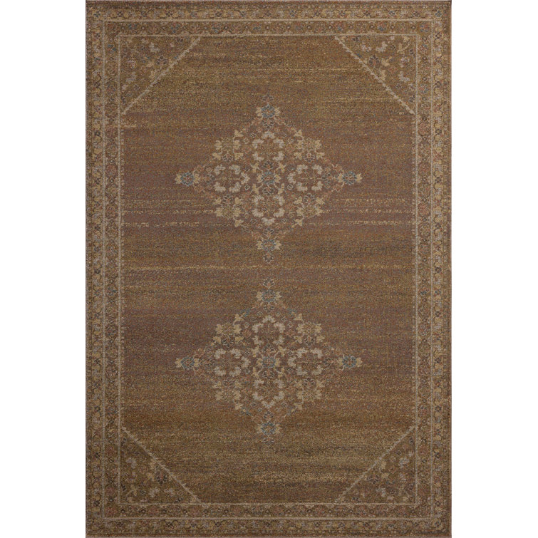 Magnolia Home by Joanna Gaines x Loloi Mona Sunset / Natural Area Rug ...