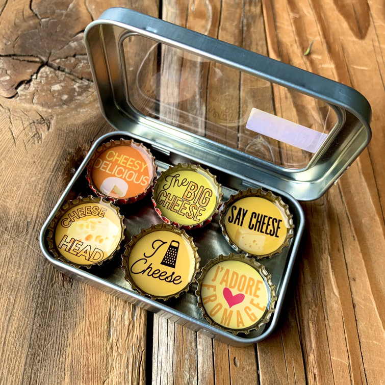 Kate's Magnets Cheese Magnet - Six Pack - Wayfair Canada