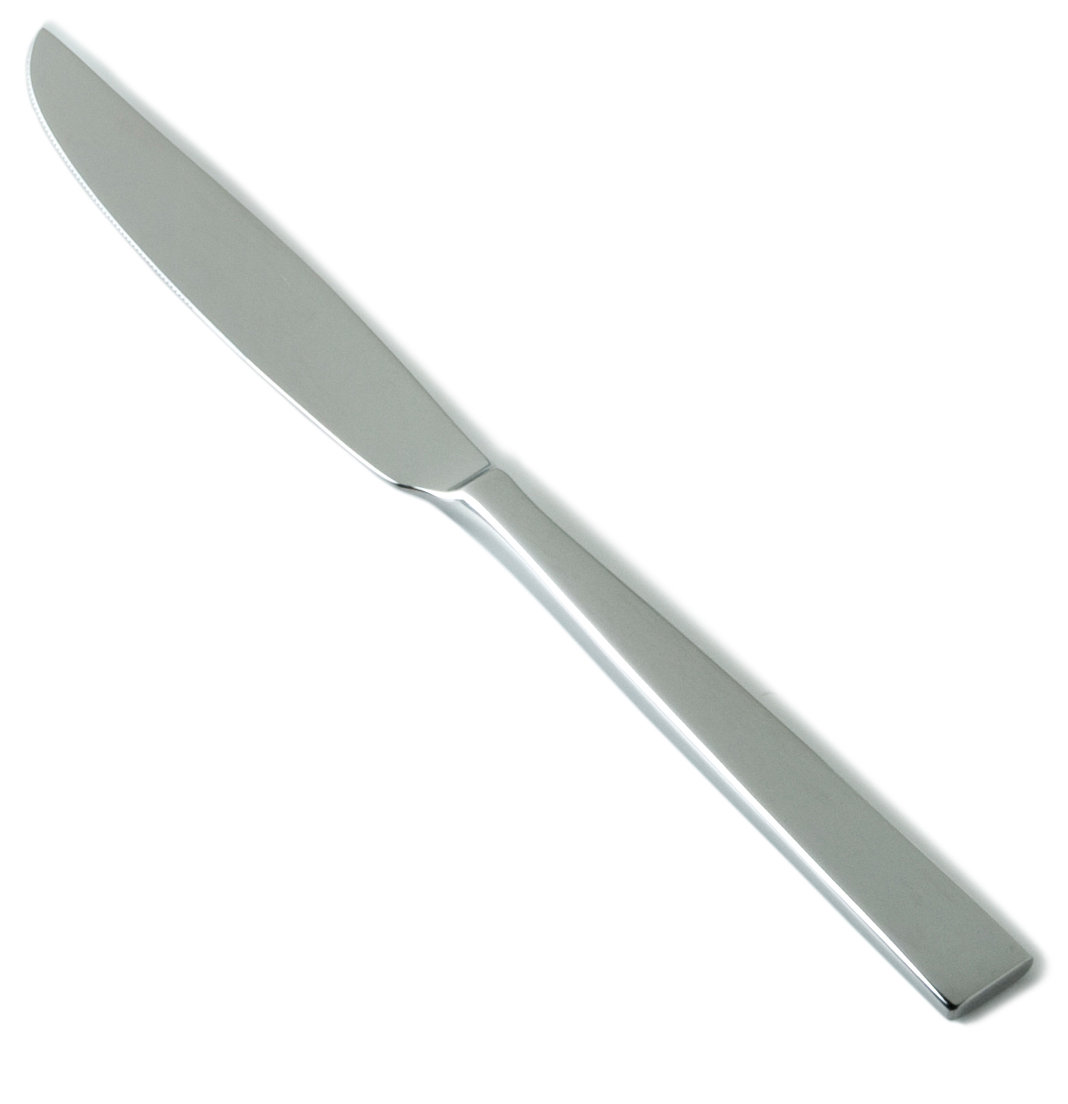 Fortessa Spada Steak Solid Handle 18/10 Stainless Steel Dinner Knife ...