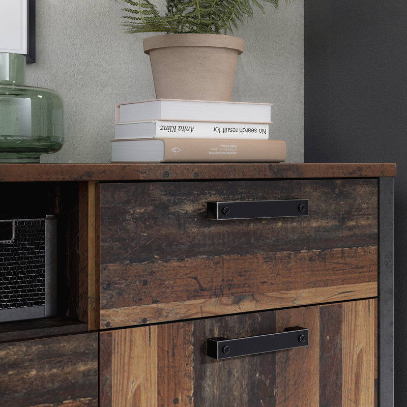 East Urban Home Lanham 61.57" Wide 2 Drawer Sideboard & Reviews | Wayfair