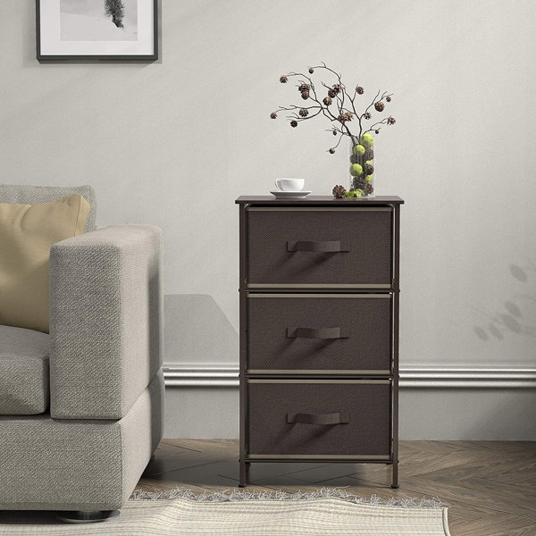 Rebrilliant Kolson 3 Drawer Storage Drawer | Wayfair