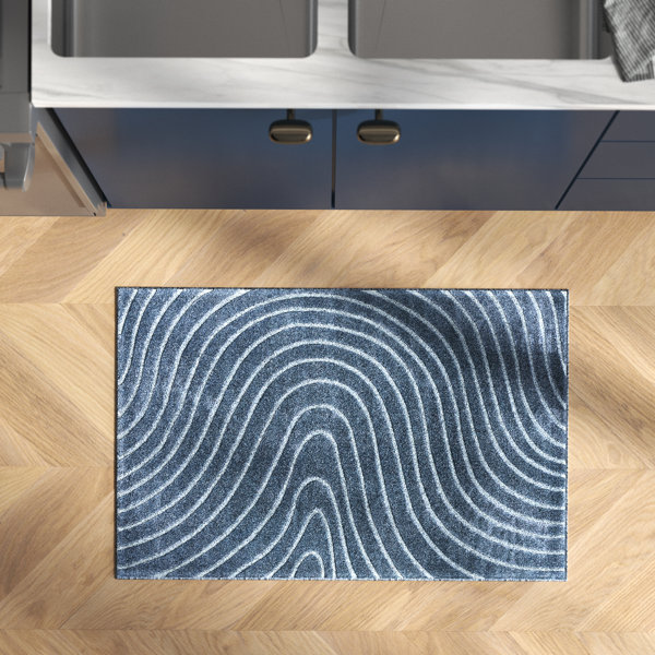 Wade Logan® Modern Geometric Wave Area Rug & Reviews | Wayfair