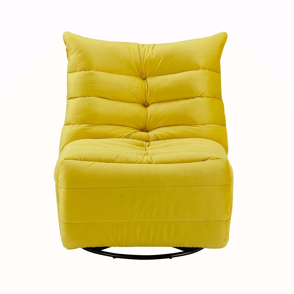 Red Barrel Studio® Lazy Chair, Rotatable Modern Lounge With A Side ...