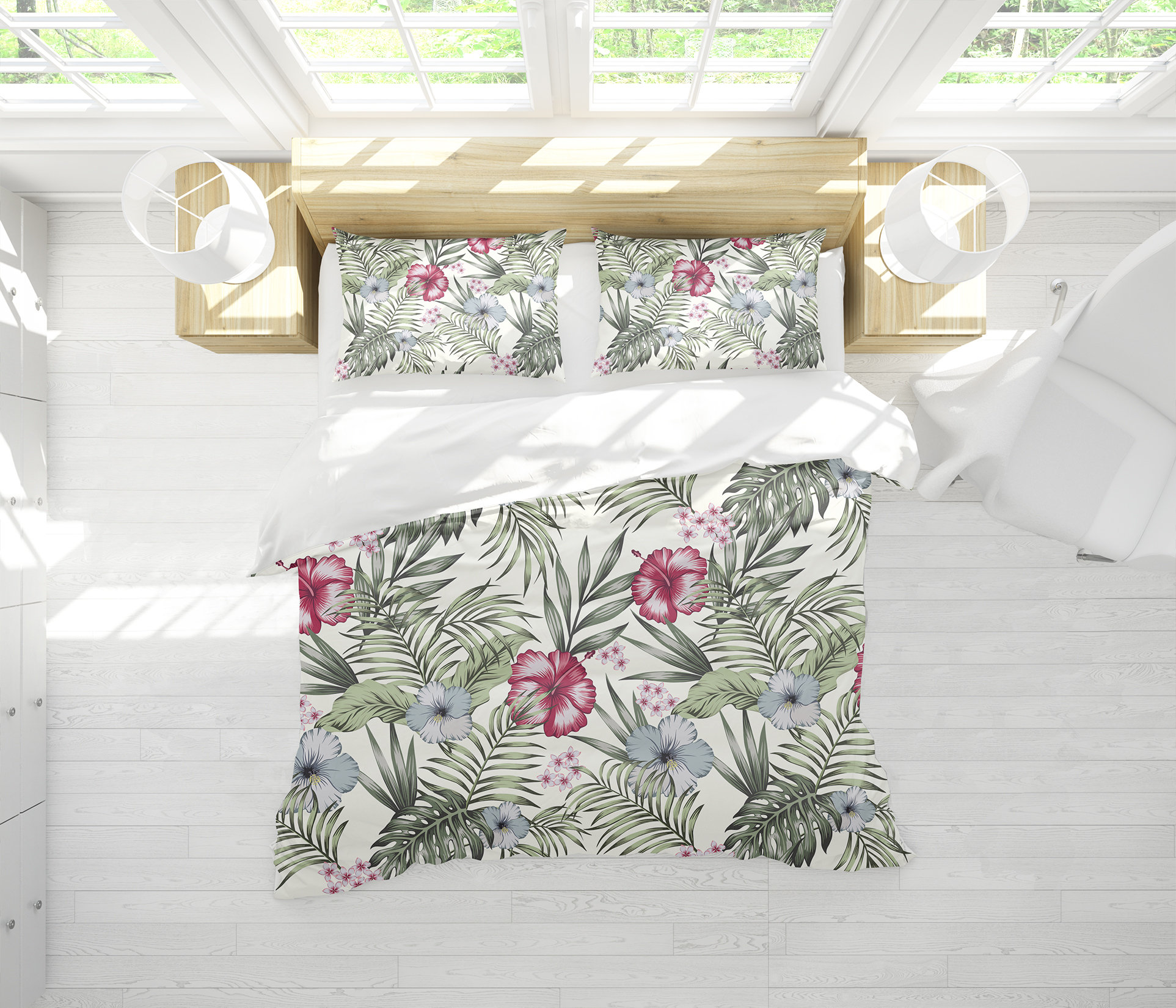 KAVKA DESIGNS TROPICAL JUNGLE Tropical Jungle Comforter Set | Wayfair
