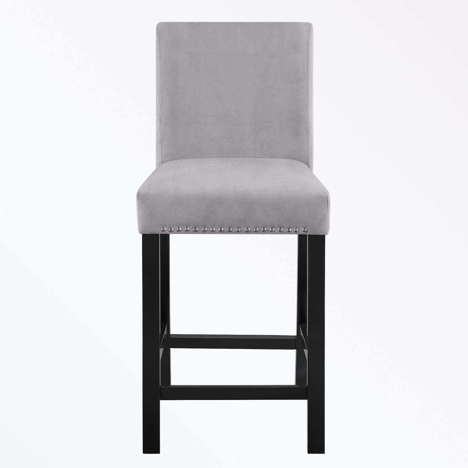 Red Barrel Studio® dining chairs with nails decoration and sturdy legs ...