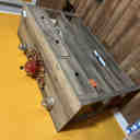 Lark Manor™ Nibbi 47" Console Table with Wood Frame and Legs, 3 Drawers ...