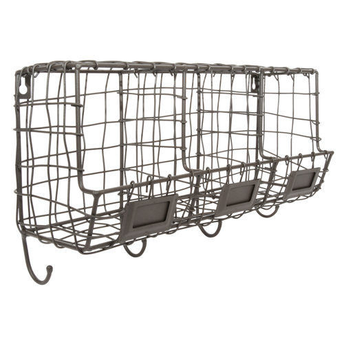 Borough Wharf Wire Storage Wall Trays | Wayfair.co.uk