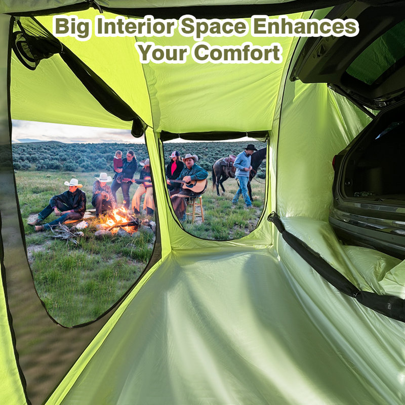 Poloma Suv Camping Tents Car Tent With Porch Vestibule Awning Shelter ...