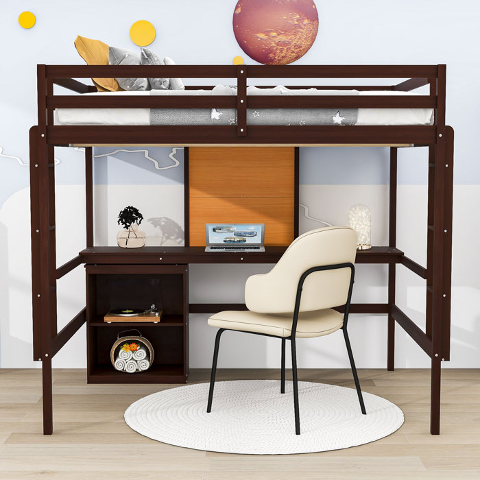 Harriet Bee Hayott Kids Loft Bed | Wayfair