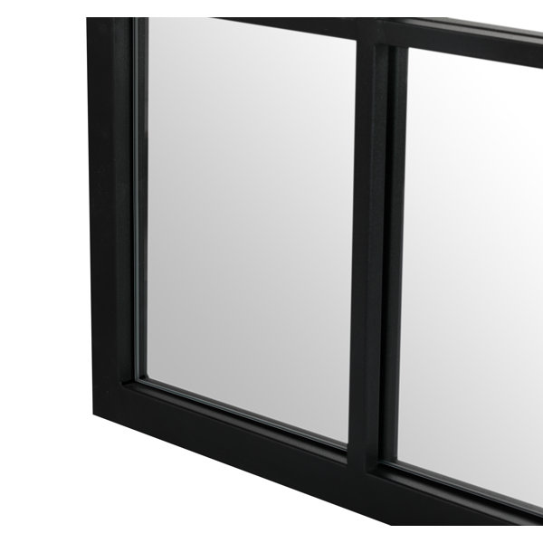 Mercer41 Egberto Rectangular Window Pane Wall Mirror & Reviews | Wayfair