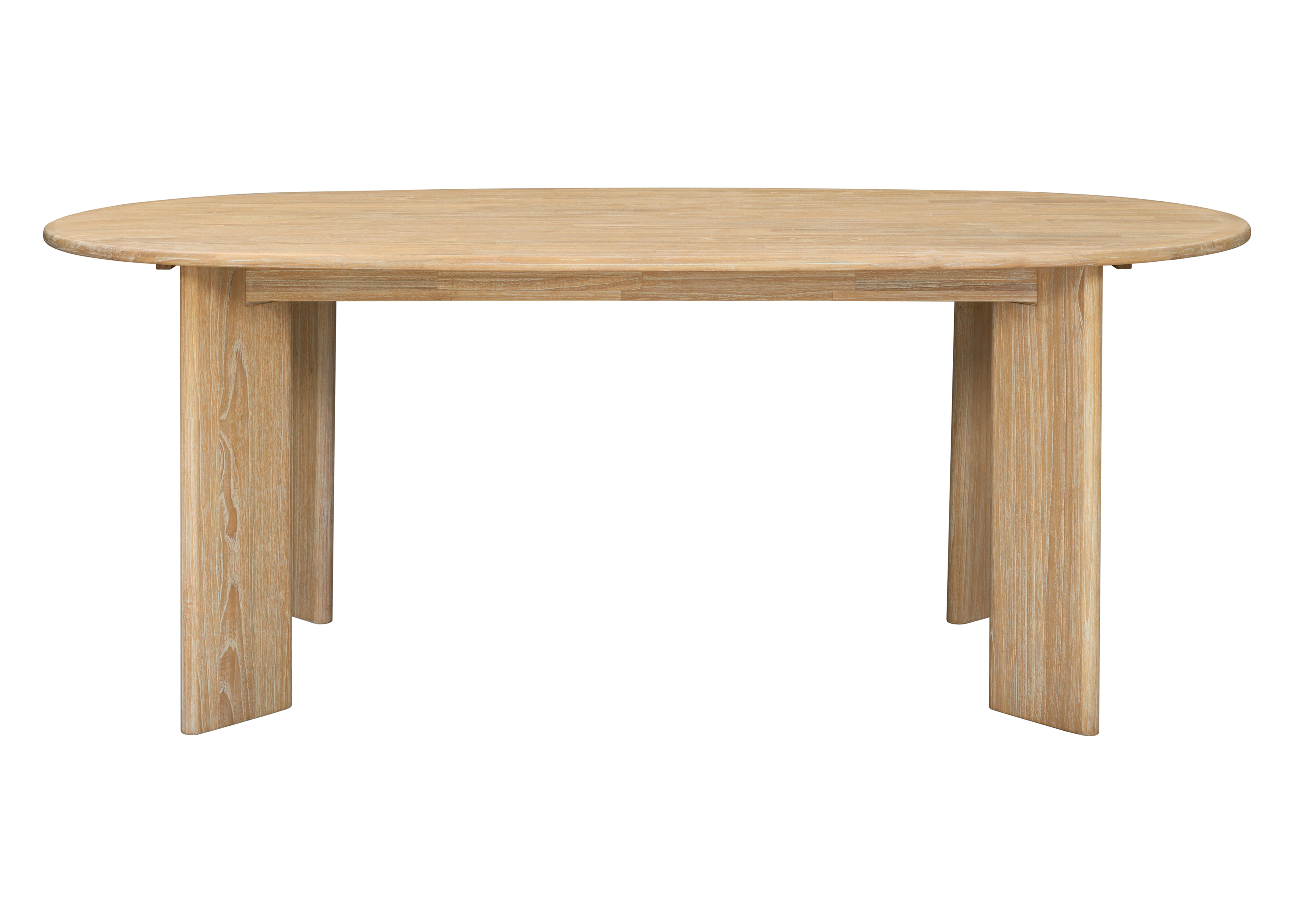 Millwood Pines Ehrsam 78.5" Oval Dining Table & Reviews | Wayfair