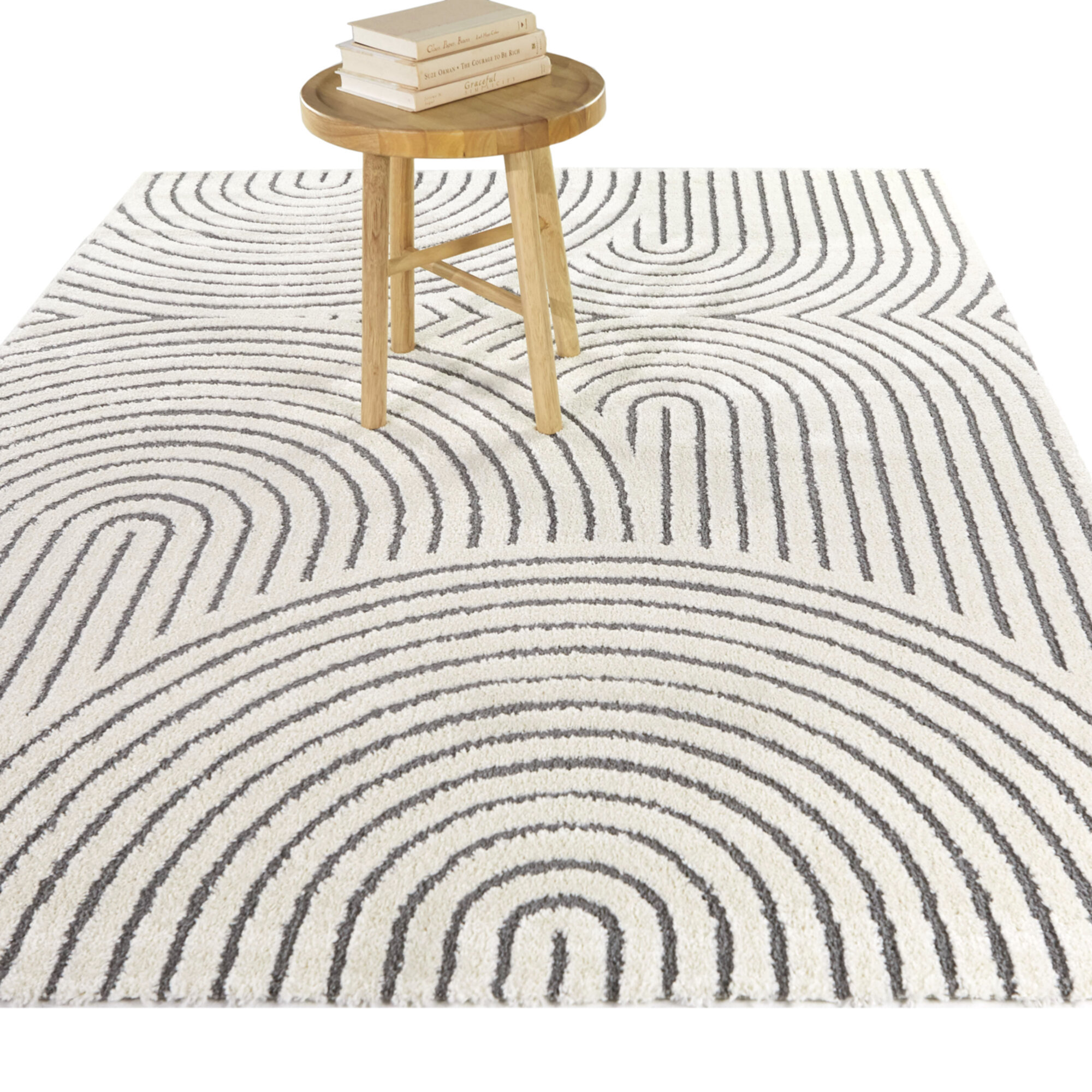 Wade Logan® Barklay Performance Gray/Ivory Rug & Reviews | Wayfair
