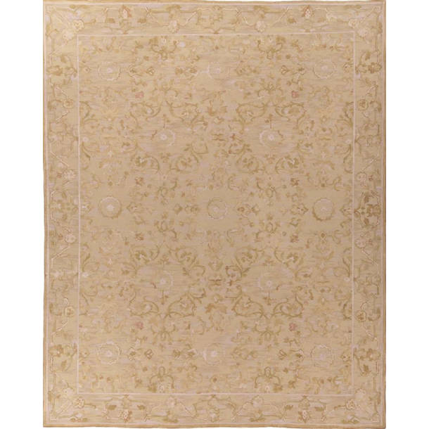 Bokara Rug Co., Inc. Hand-Knotted High-Quality Ivory Area Rug | Wayfair