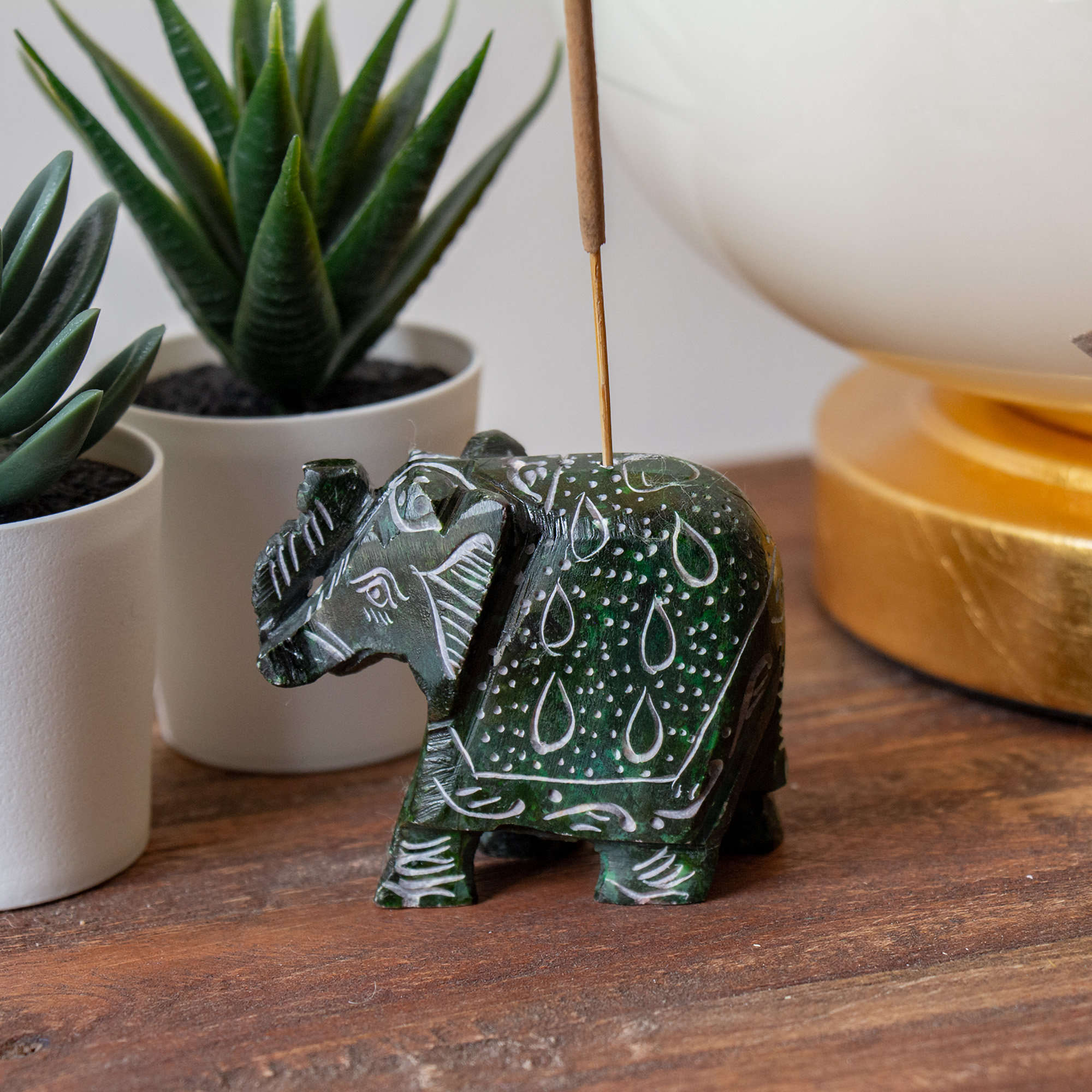 Global Crafts Elephant Reed Diffusers and Sticks | Wayfair