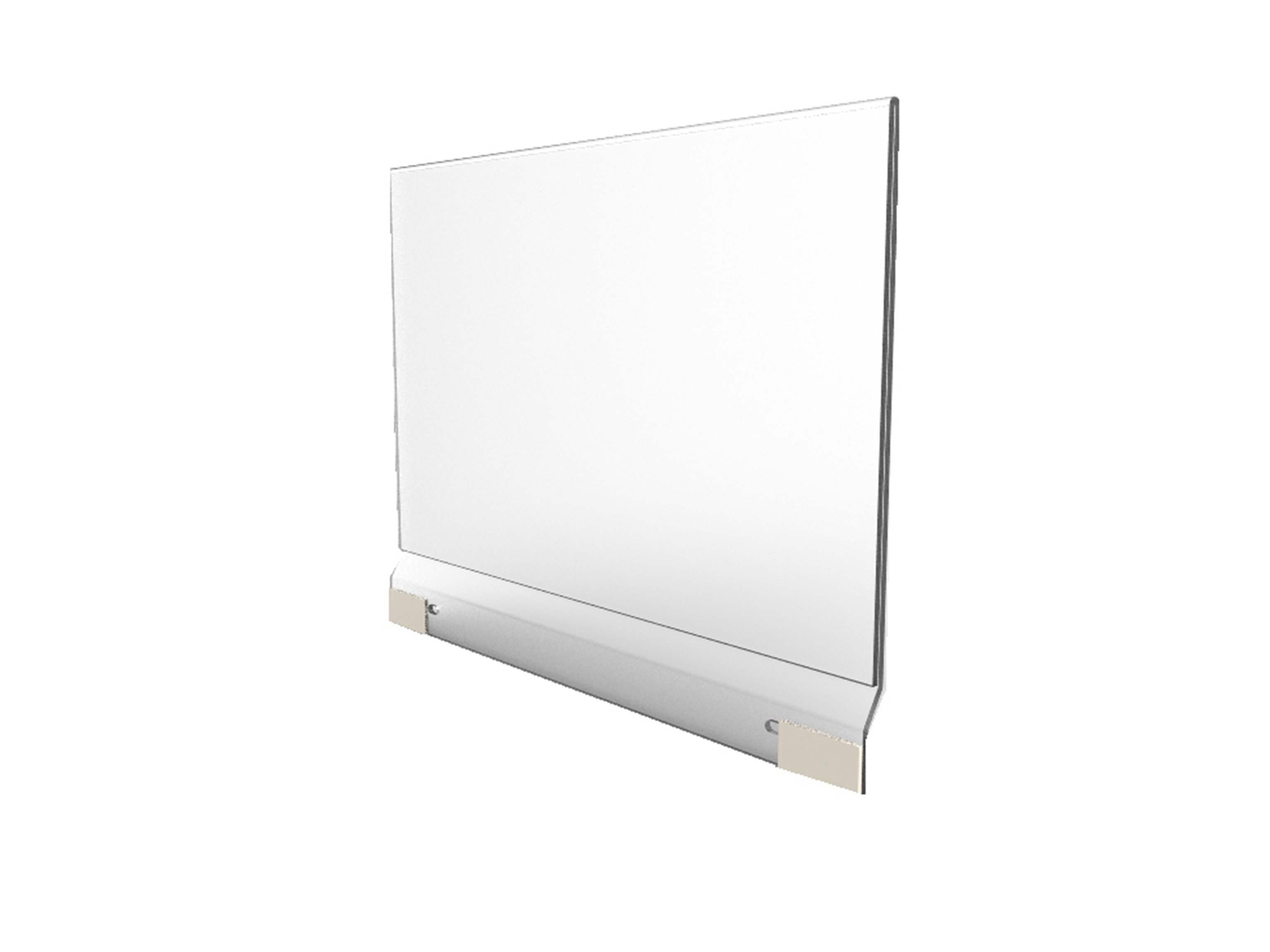 Fixturedisplays® 13 X 8" Clear Acrylic Frame, Lucite Sign Holder Ghost ...