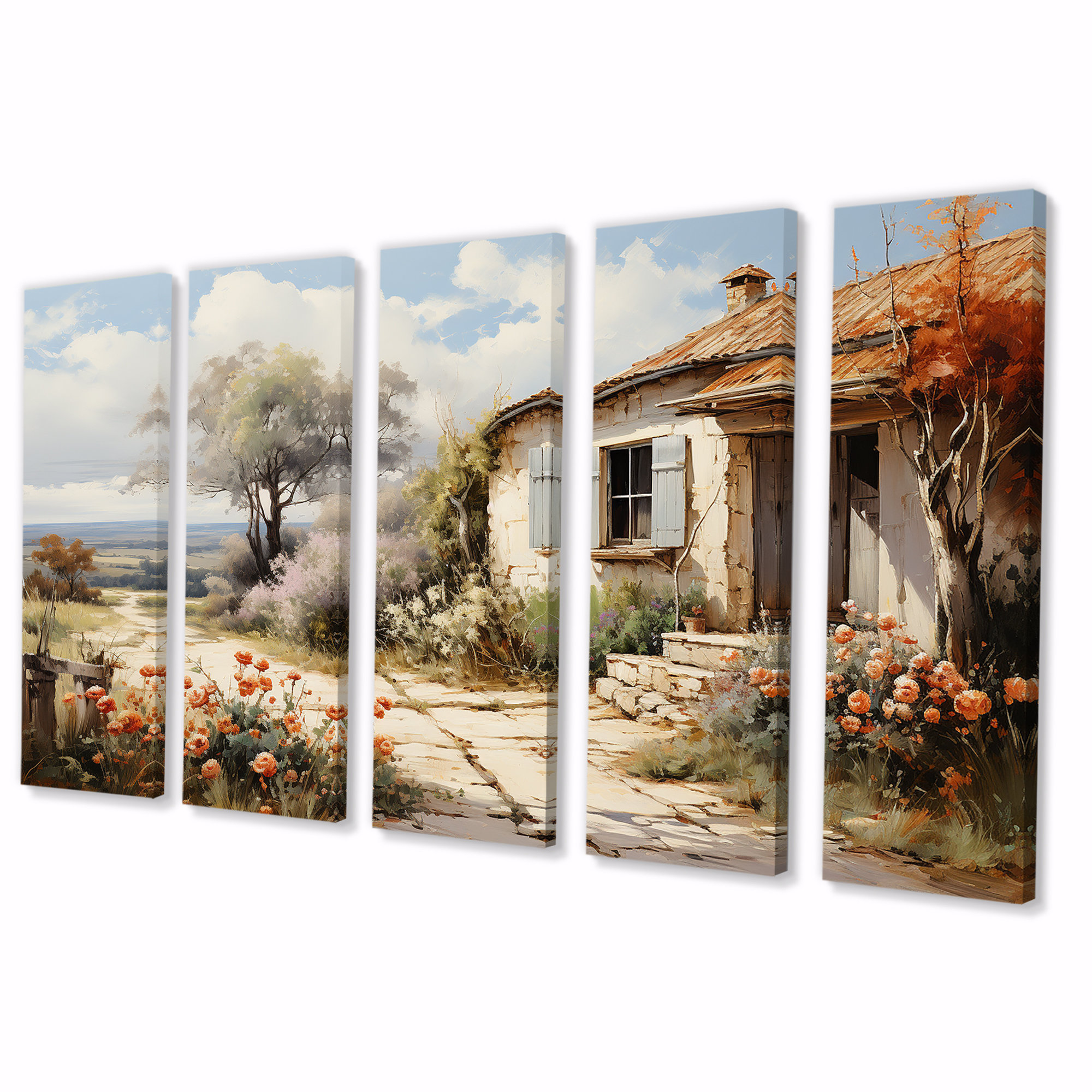 August Grove® Vintage Villa In Ancient Roman Empire II - Landscape ...